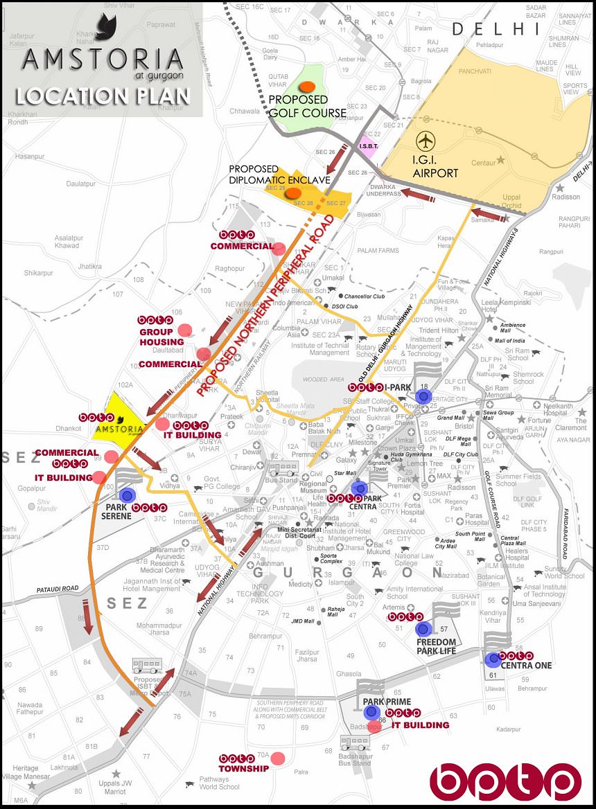 BPTP Amstoria Sector 102, Dwarka Expressway, Gurgaon