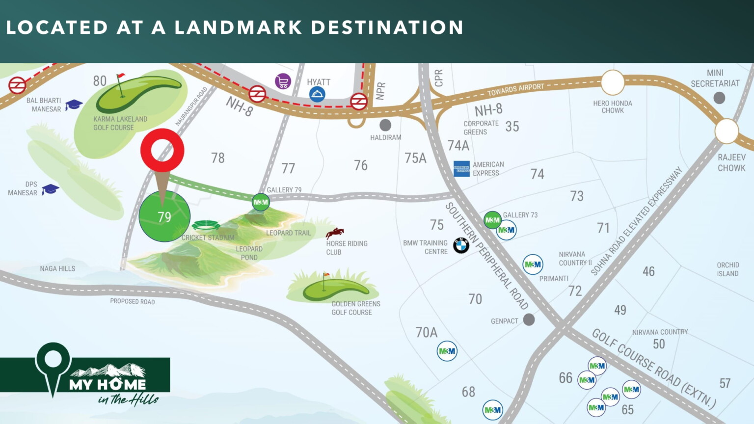 M3M Antalya Hills Ultra Luxury Floors Sector 79 Gurgaon