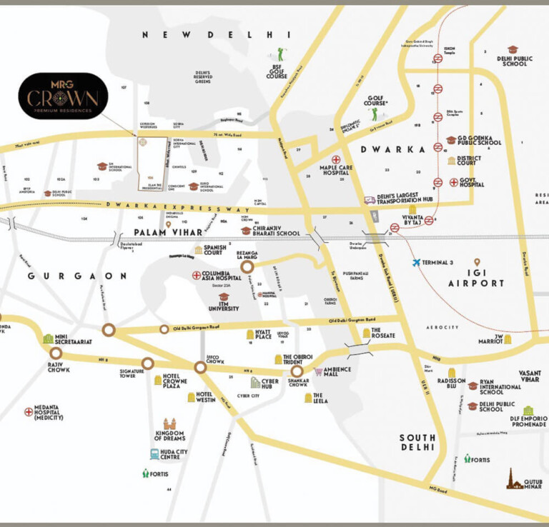 MRG Crown Low Rise Luxury Floors Sector 106 Gurgaon
