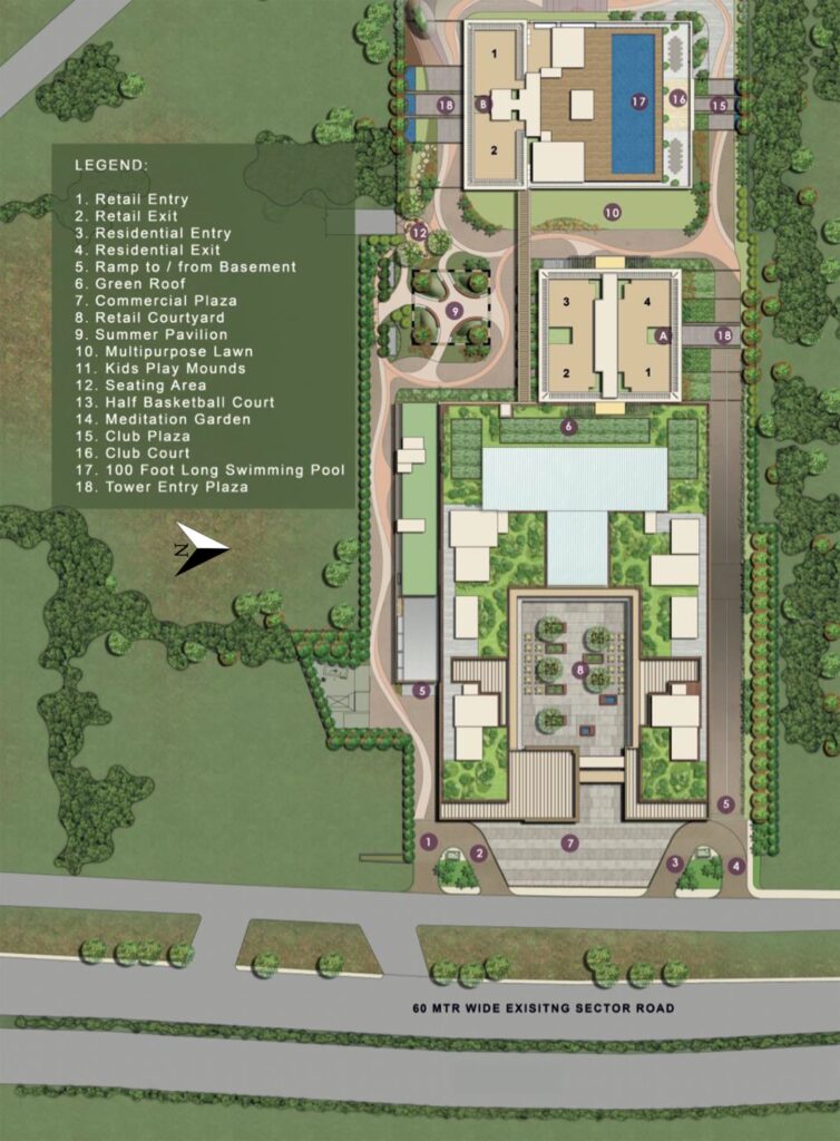 Conscient Hines Elevate Reserve Luxury Apartments Sector 62 Gurgaon