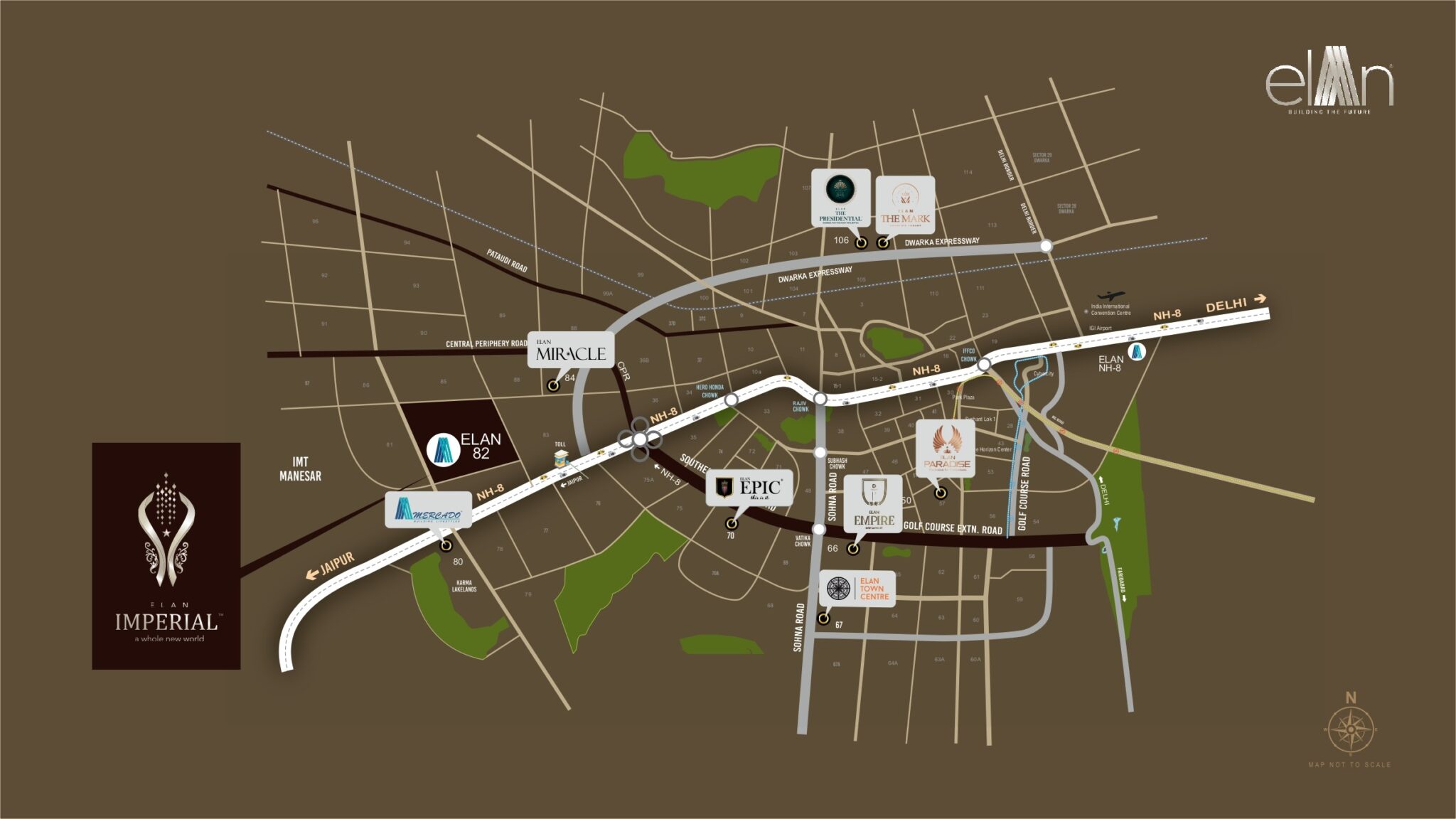 Elan Imperial Luxury Commercial Project Sector 82 Gurgaon