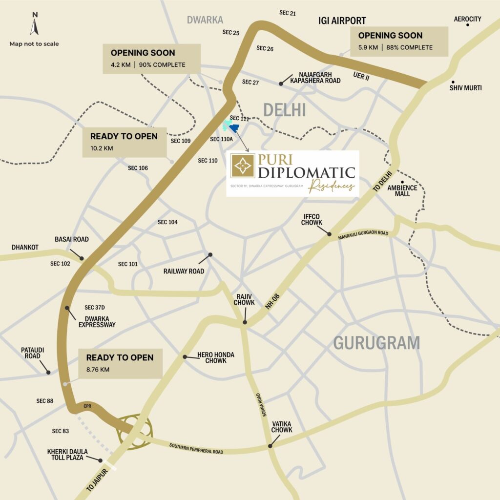 Puri Diplomatic Greens Sector 111 Gurgaon