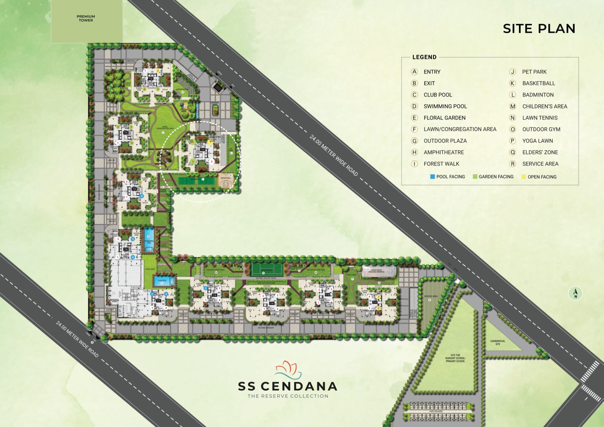 SS Cendana Residences Luxury Apartments Sector 83 Gurgaon