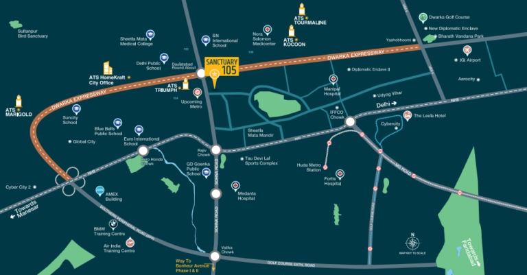 ATS Homekraft Sanctuary 105 Sector 105 Gurugram