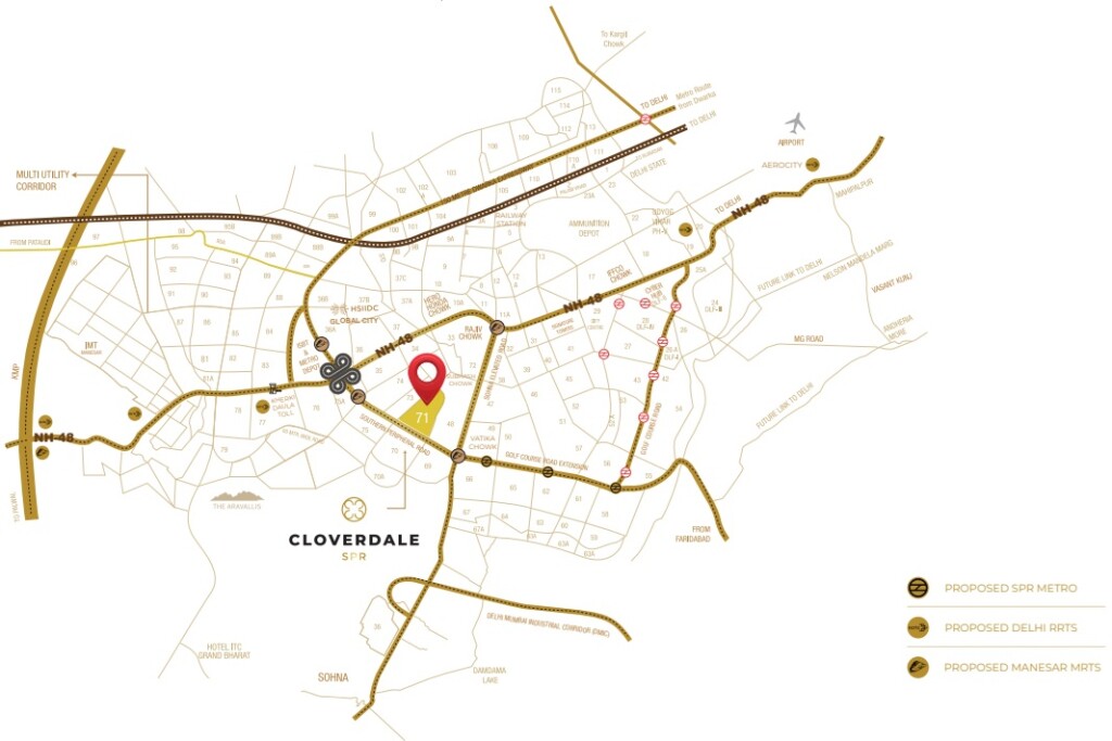 Signature Global Cloverdale SPR Sector 71 Gurgaon | Luxury Apartments