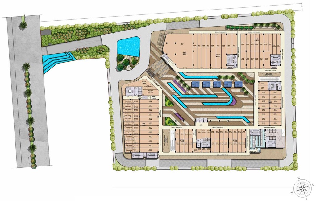 SPJ Vedatam Luxury Retail Shops in Sector 14 Gurgaon