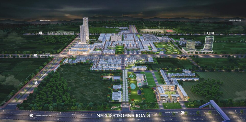 Central Park Flower Valley The Selene Tower Sector 32 Sohna